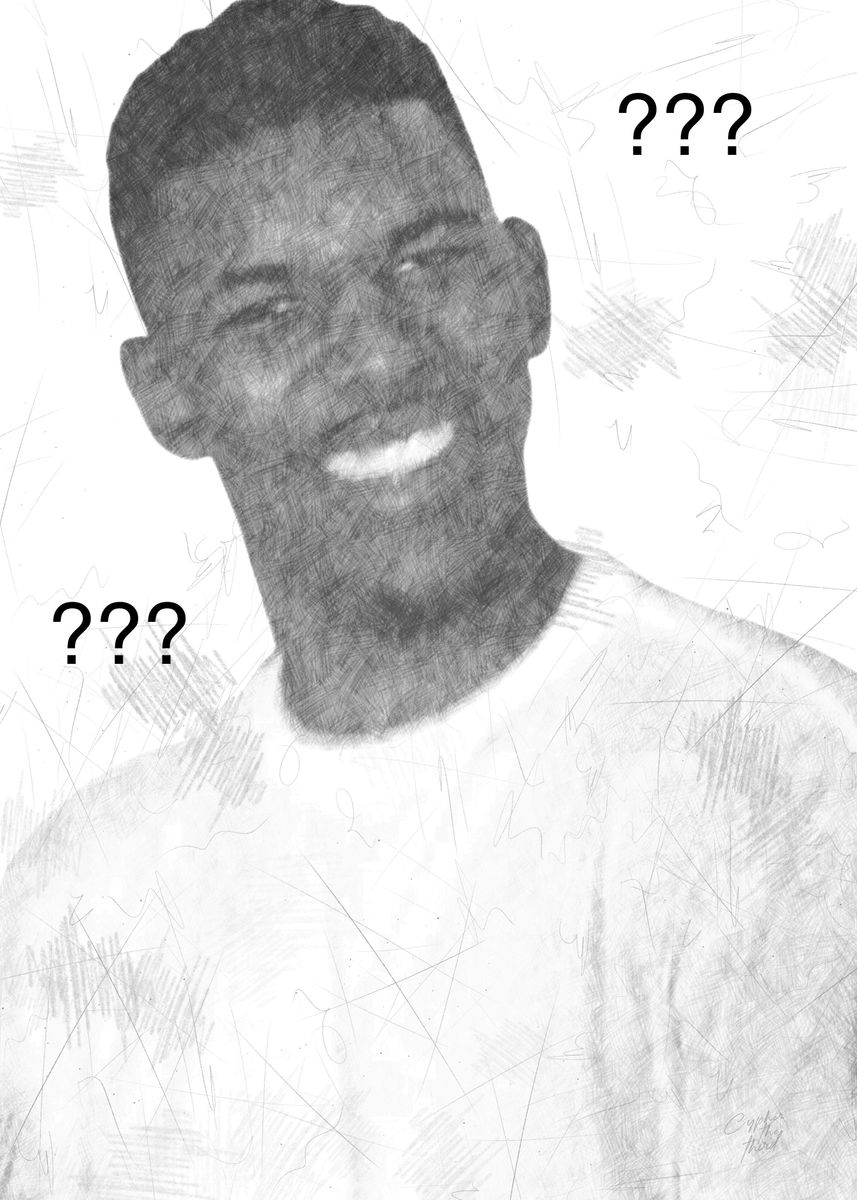 'Nick Young' Poster, picture, metal print, paint by cypher the third ...