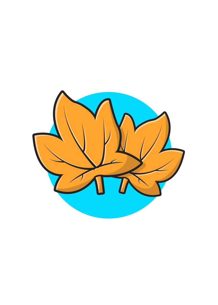 'Maple Leaves Autumn Season' Poster, picture, metal print, paint by ...