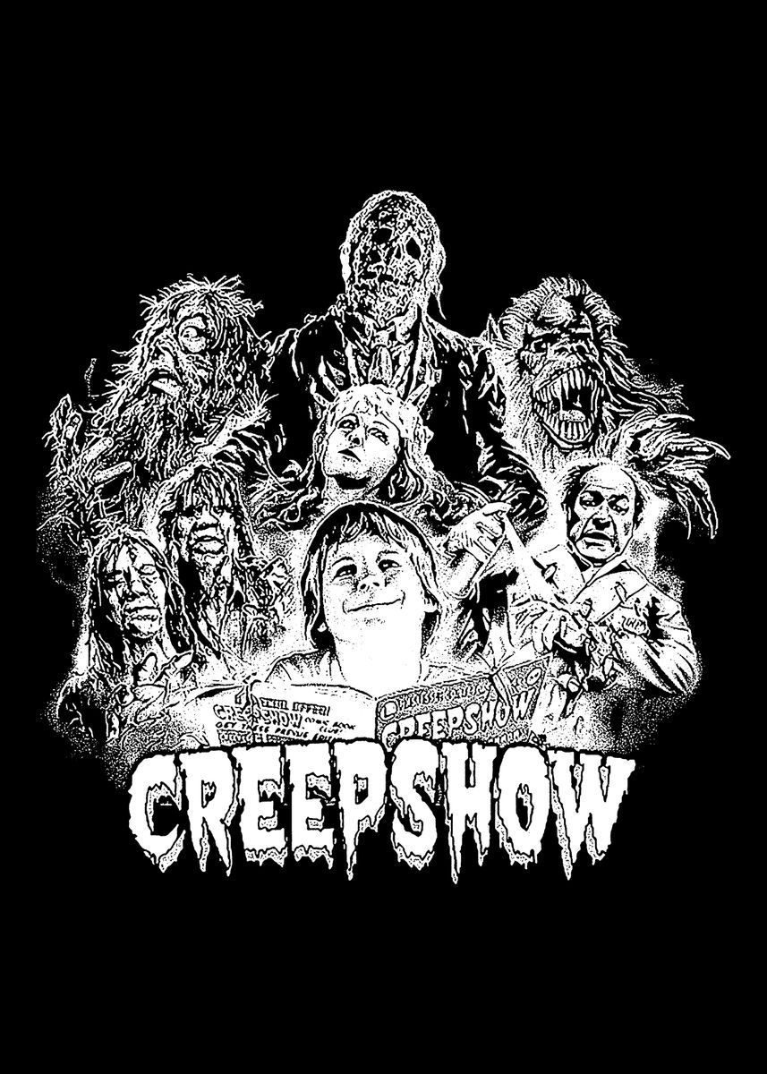 'Creep' Poster, picture, metal print, paint by Tormentedabnormal | Displate