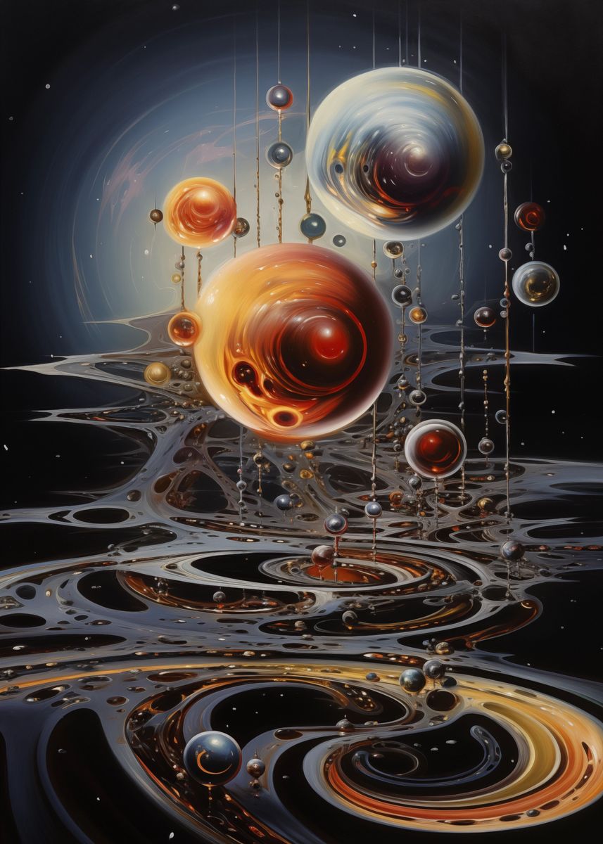 'Alien Architecture No 2' Poster, picture, metal print, paint by Boot ...