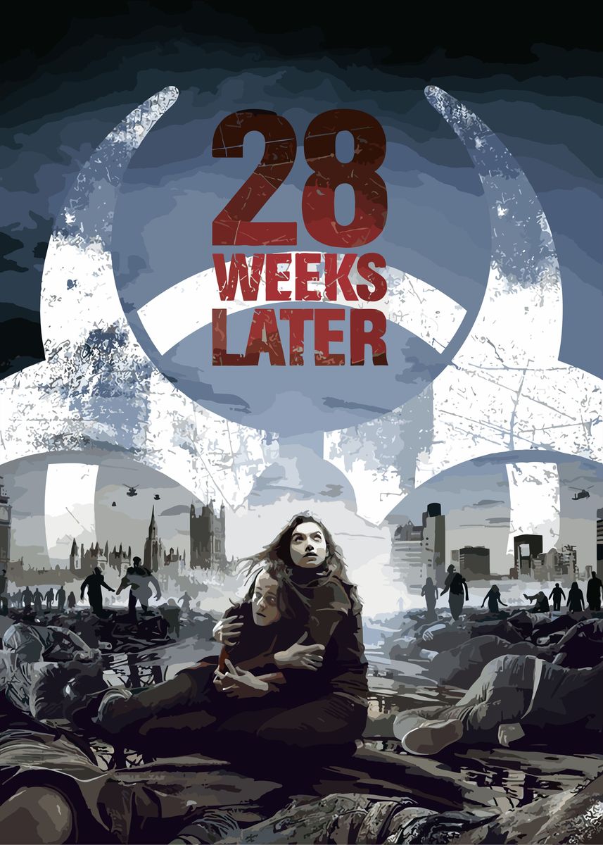 '28 Weeks Later' Poster, picture, metal print, paint by solomon rondon ...