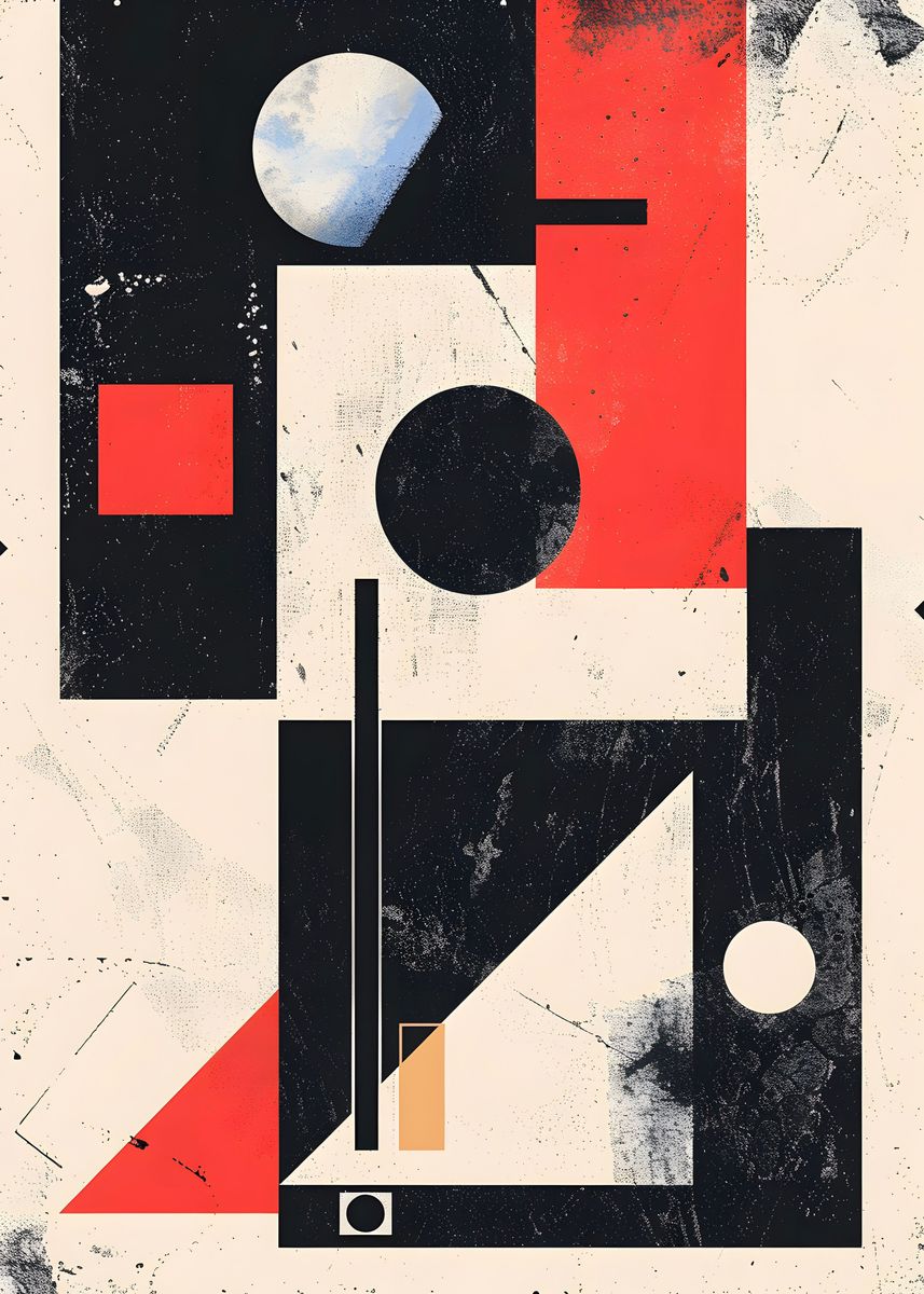 'Abstract Expressionism' Poster, picture, metal print, paint by Poster ...