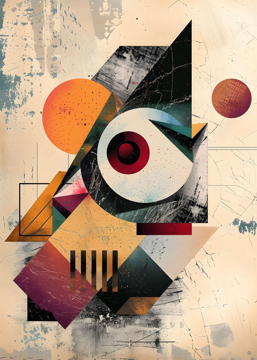 'Abstract Expressionism' Poster, picture, metal print, paint by Poster ...