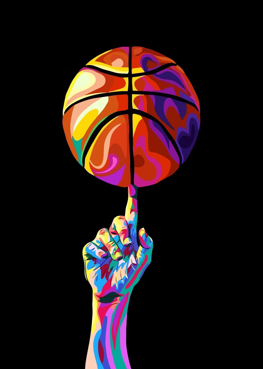 'Baskets Lakers' Poster, picture, metal print, paint by Inspirates ...