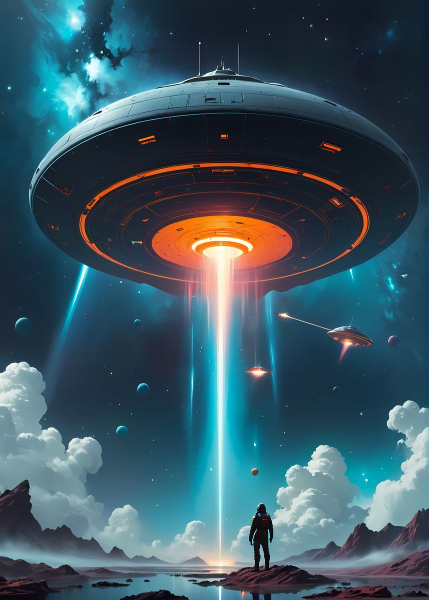 'Dream Planet' Poster, picture, metal print, paint by Surreal Print ...