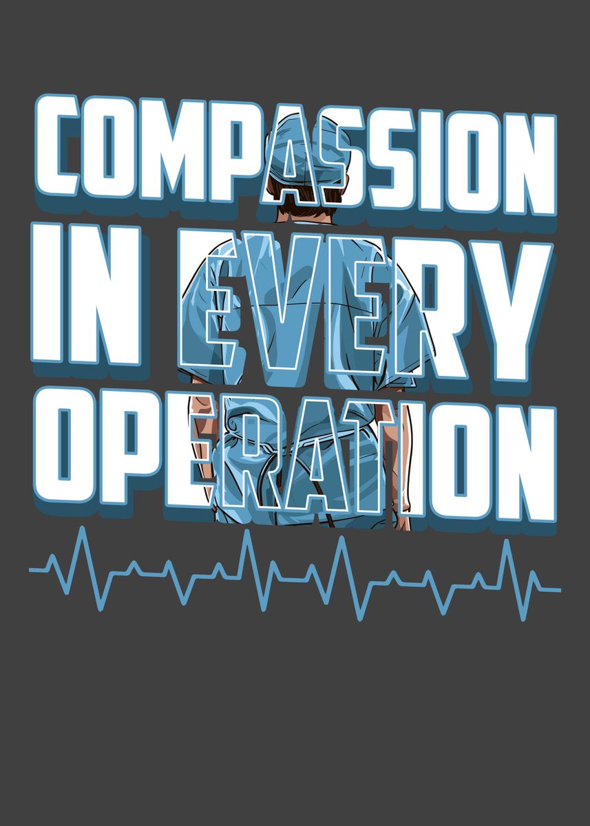 'Surgeon Surgery Doctor' Poster, picture, metal print, paint by Lukes ...