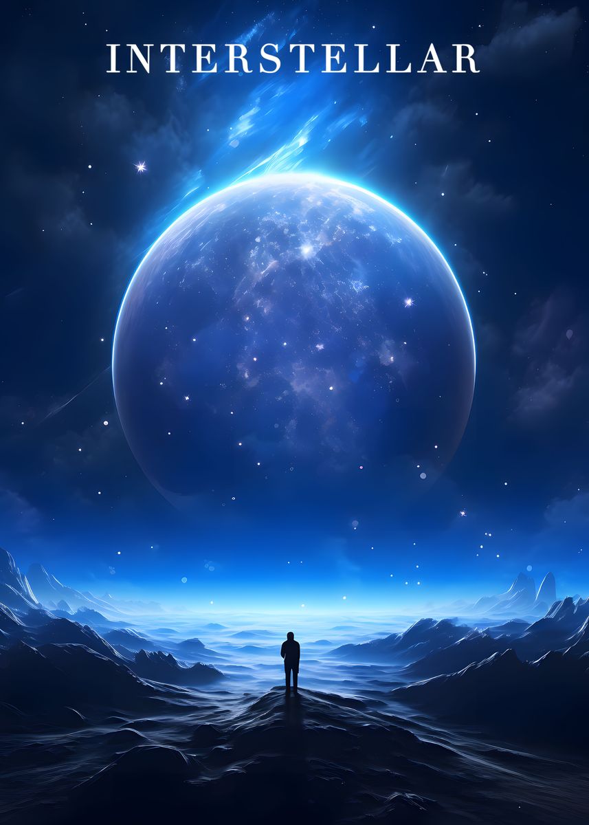 'Space Interstellar ' Poster, picture, metal print, paint by ibrahim ...