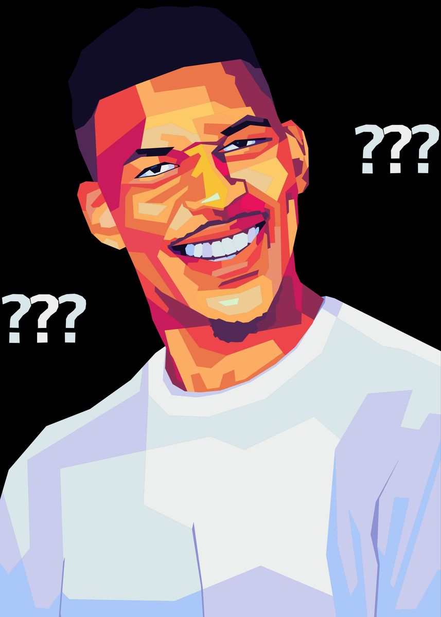 'Confused Meme Pop Art' Poster, picture, metal print, paint by Hames ...