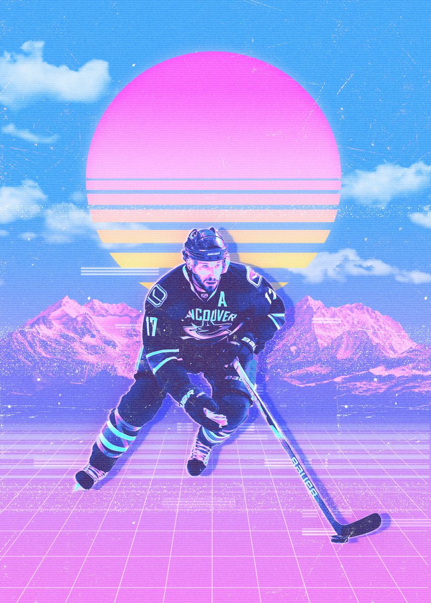 'Hockey Sport' Poster, picture, metal print, paint by Fanth | Displate