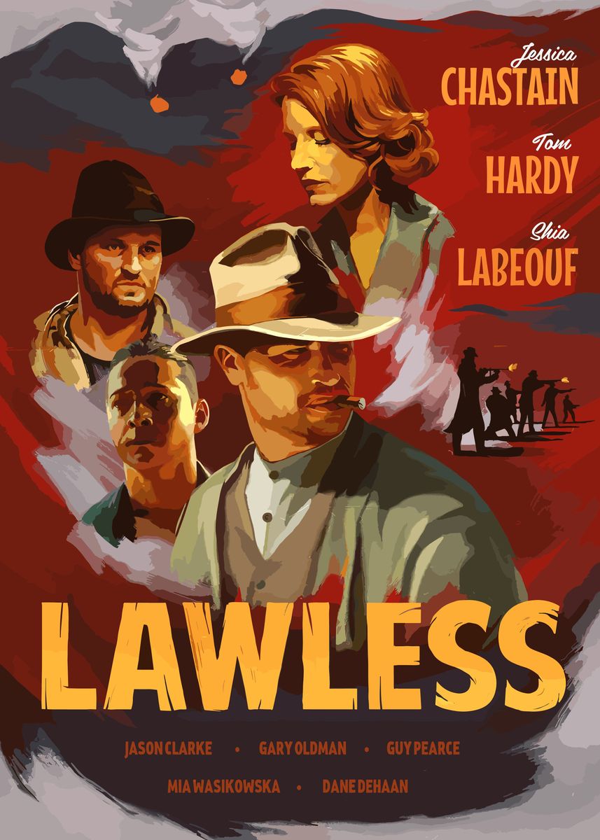 'Lawless' Poster, picture, metal print, paint by queen bee | Displate