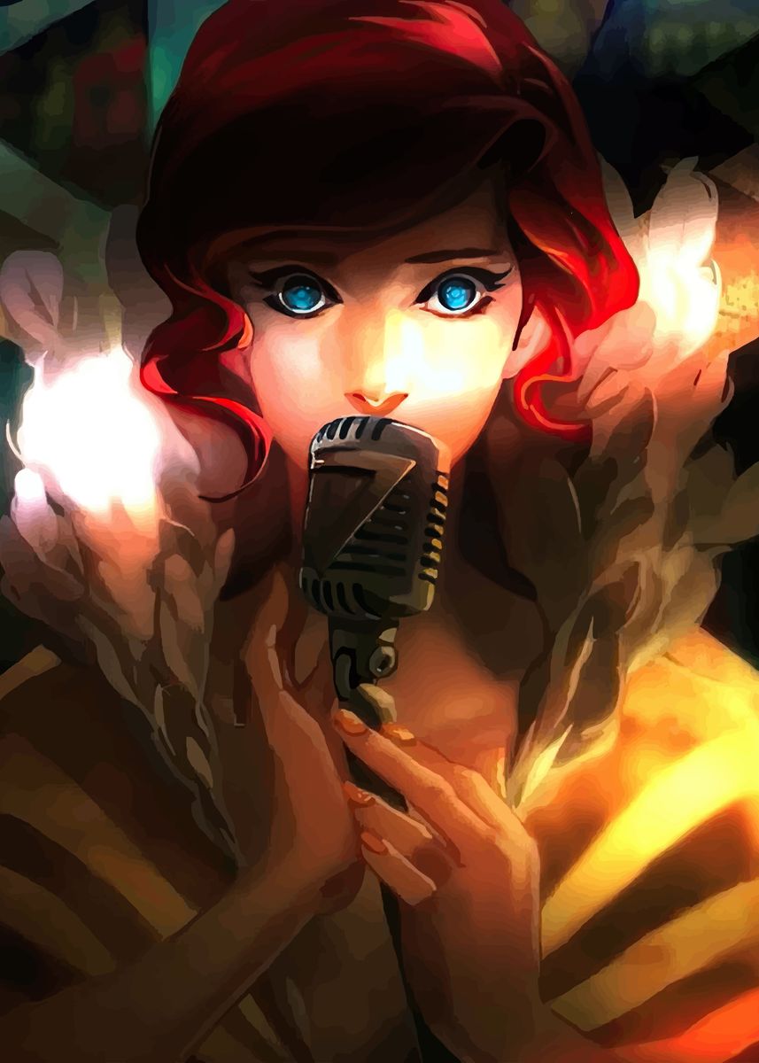 'Transistor' Poster, picture, metal print, paint by ストリートチルドレン | Displate