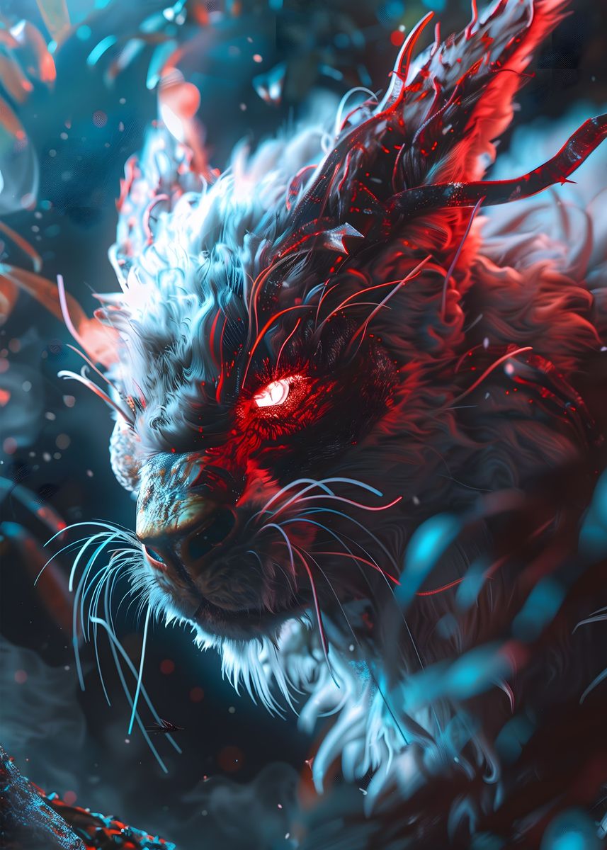 'Mythical Creature' Poster, picture, metal print, paint by Elipscease ...