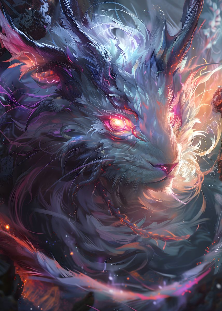 'Mythical Creature' Poster, picture, metal print, paint by Elipscease ...