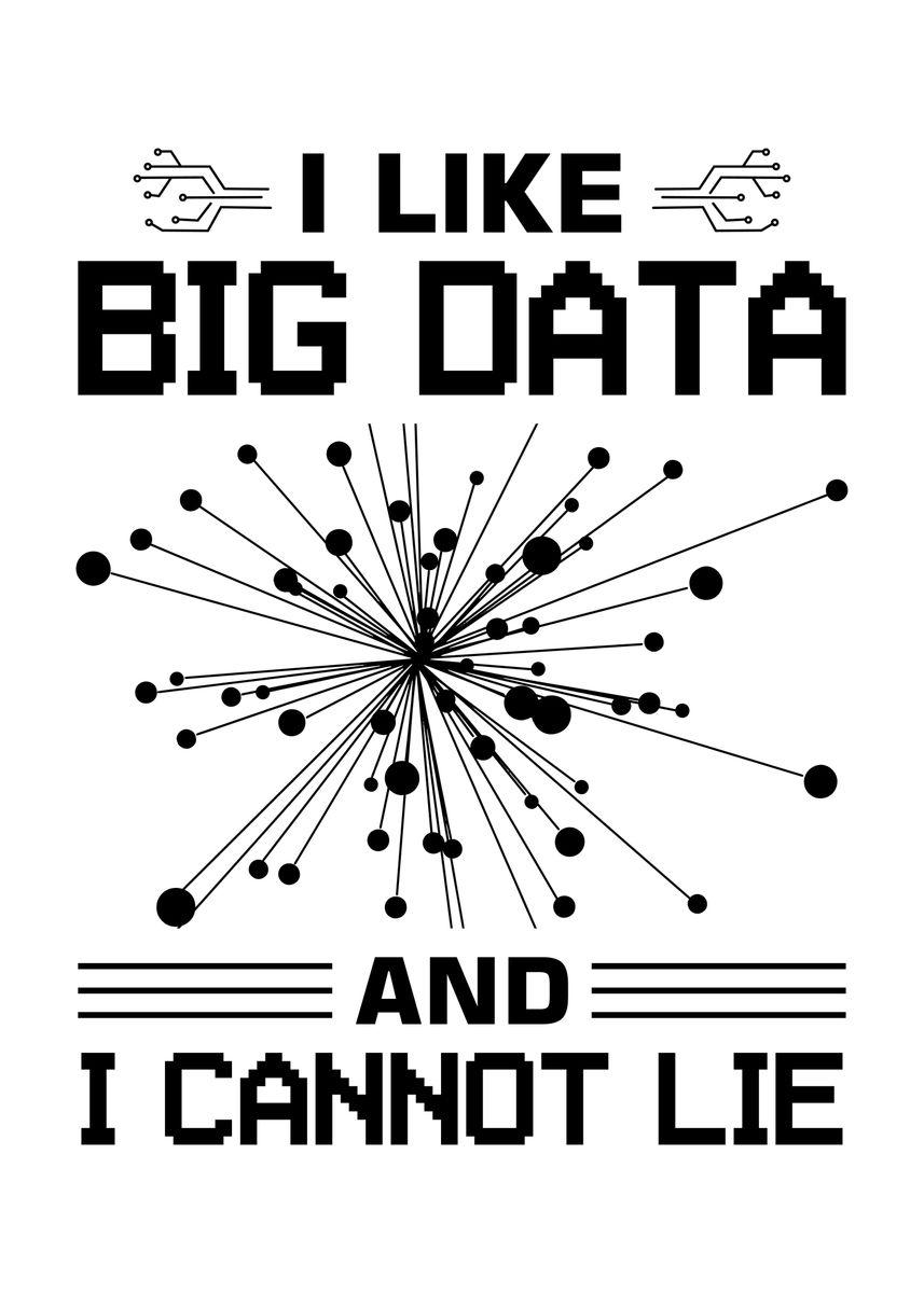 'Machine Learning AI Data' Poster, picture, metal print, paint by ...