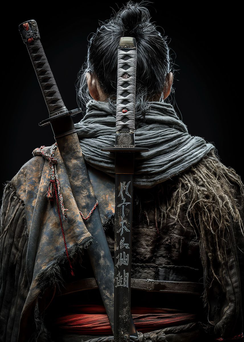'sekiro samurai sword' Poster, picture, metal print, paint by Anima Art ...