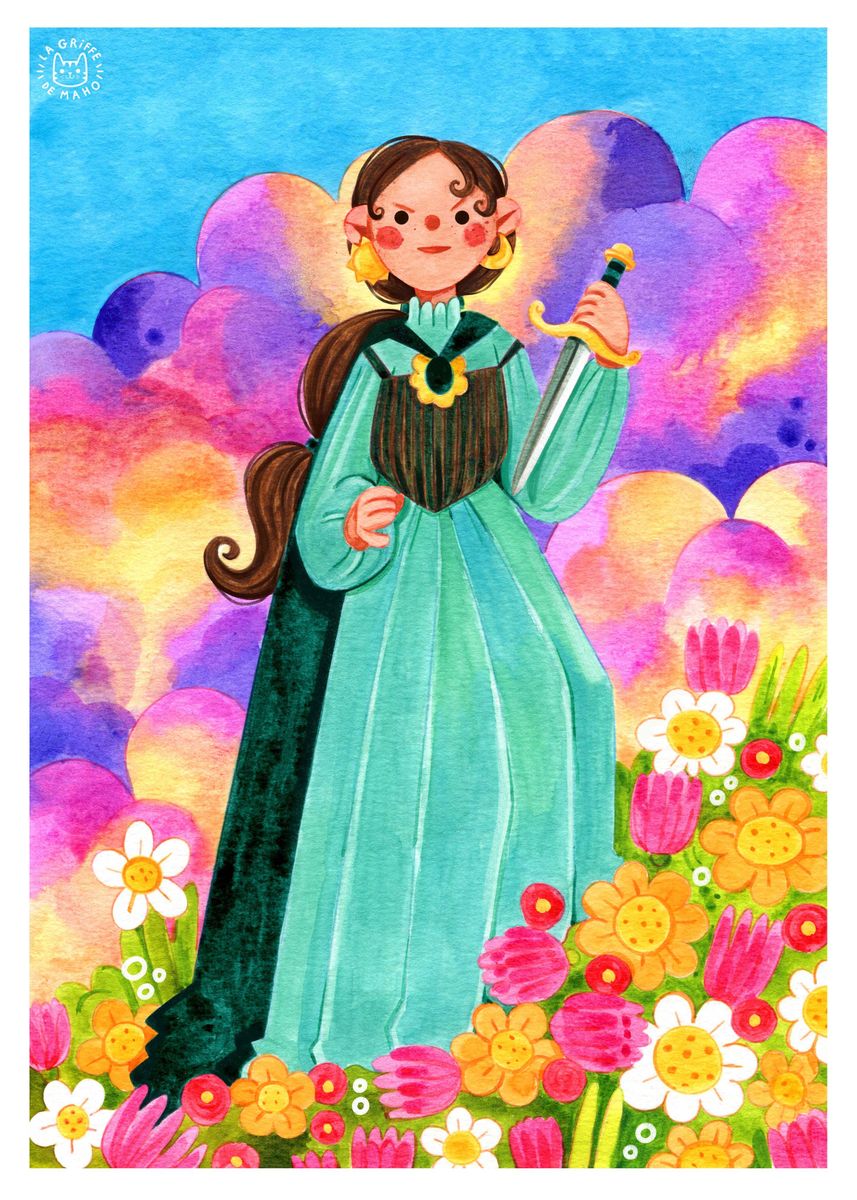 'The Dagger' Poster, picture, metal print, paint by LaGriffedeMaho ...