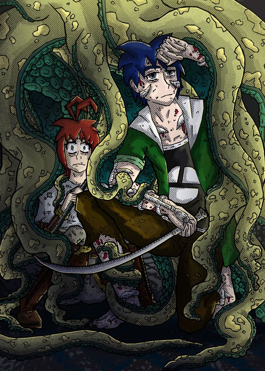 'SOH Chapter 12 Cover' Poster, picture, metal print, paint by Jesse ...