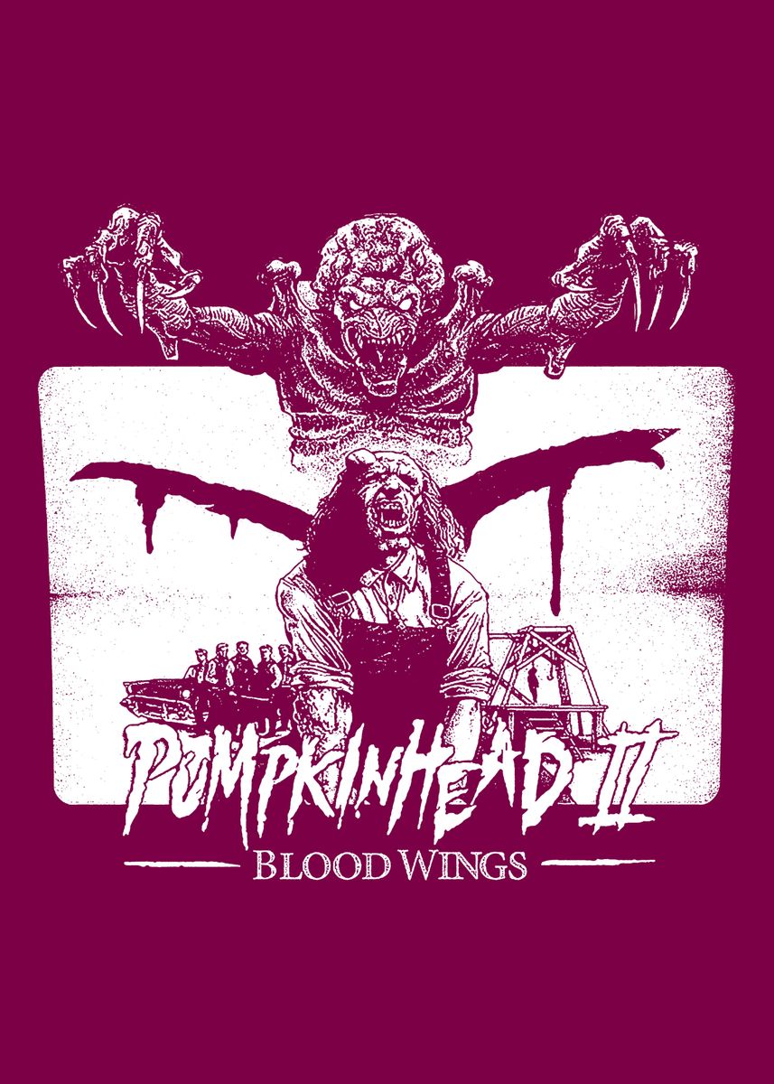 'Pumpkinhead' Poster, picture, metal print, paint by Tormentedabnormal ...