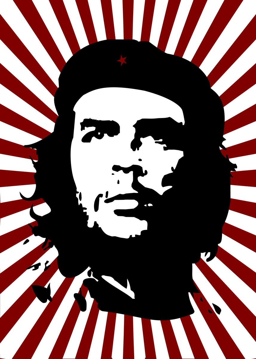 'Che Guevara Art' Poster, picture, metal print, paint by ichimdp | Displate