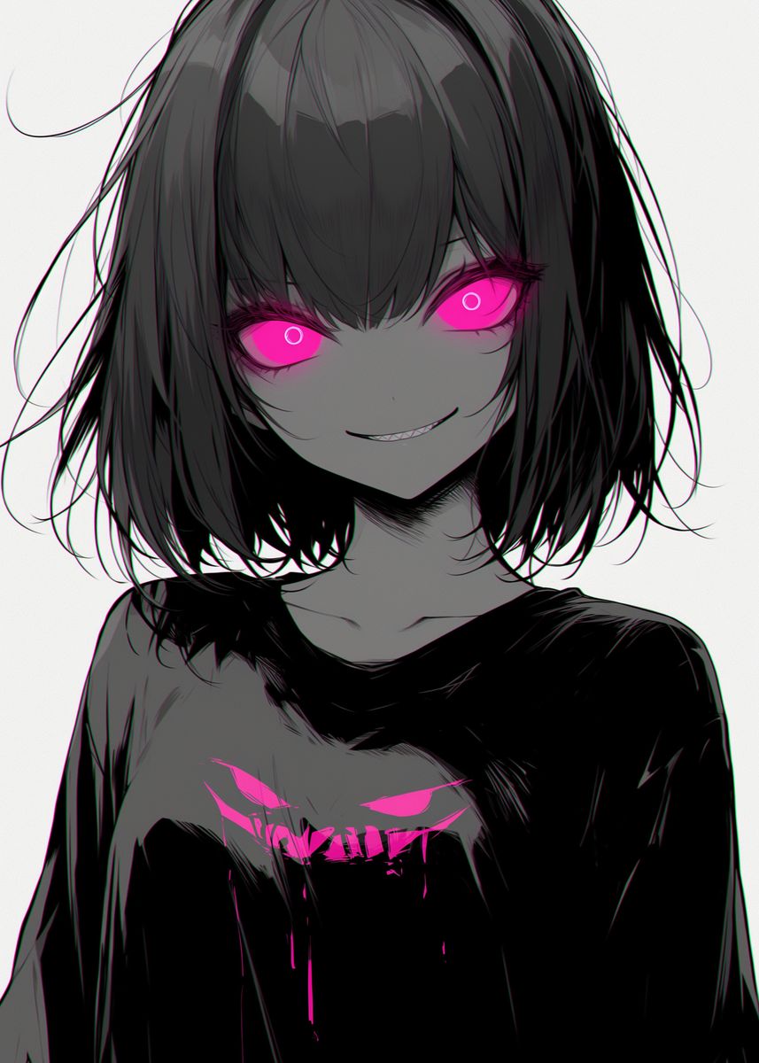 'Pink Eye Glow' Poster, picture, metal print, paint by Tomorrow Artz ...