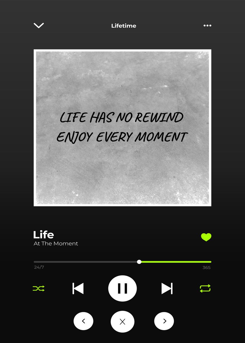 'Life Has No Rewind' Poster, picture, metal print, paint by Conceptual ...