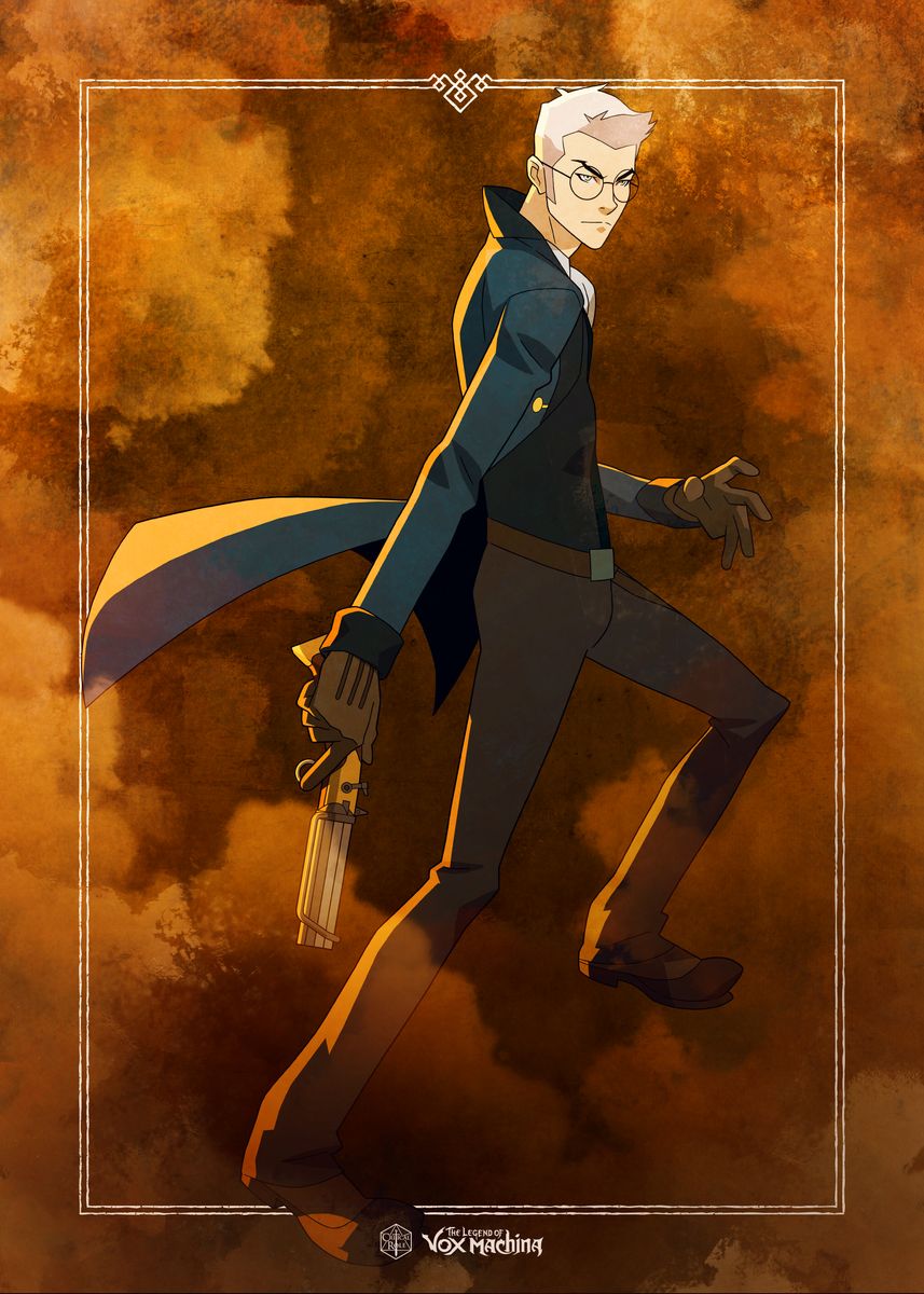 'Percival de Rolo' Poster, picture, metal print, paint by The Legend of ...