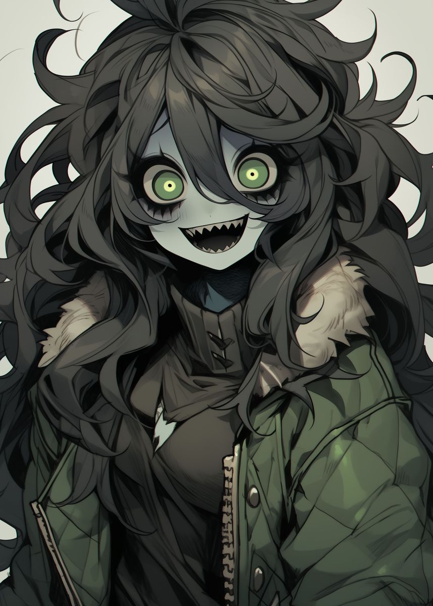 'Monster Girl' Poster, picture, metal print, paint by Tomorrow Artz ...