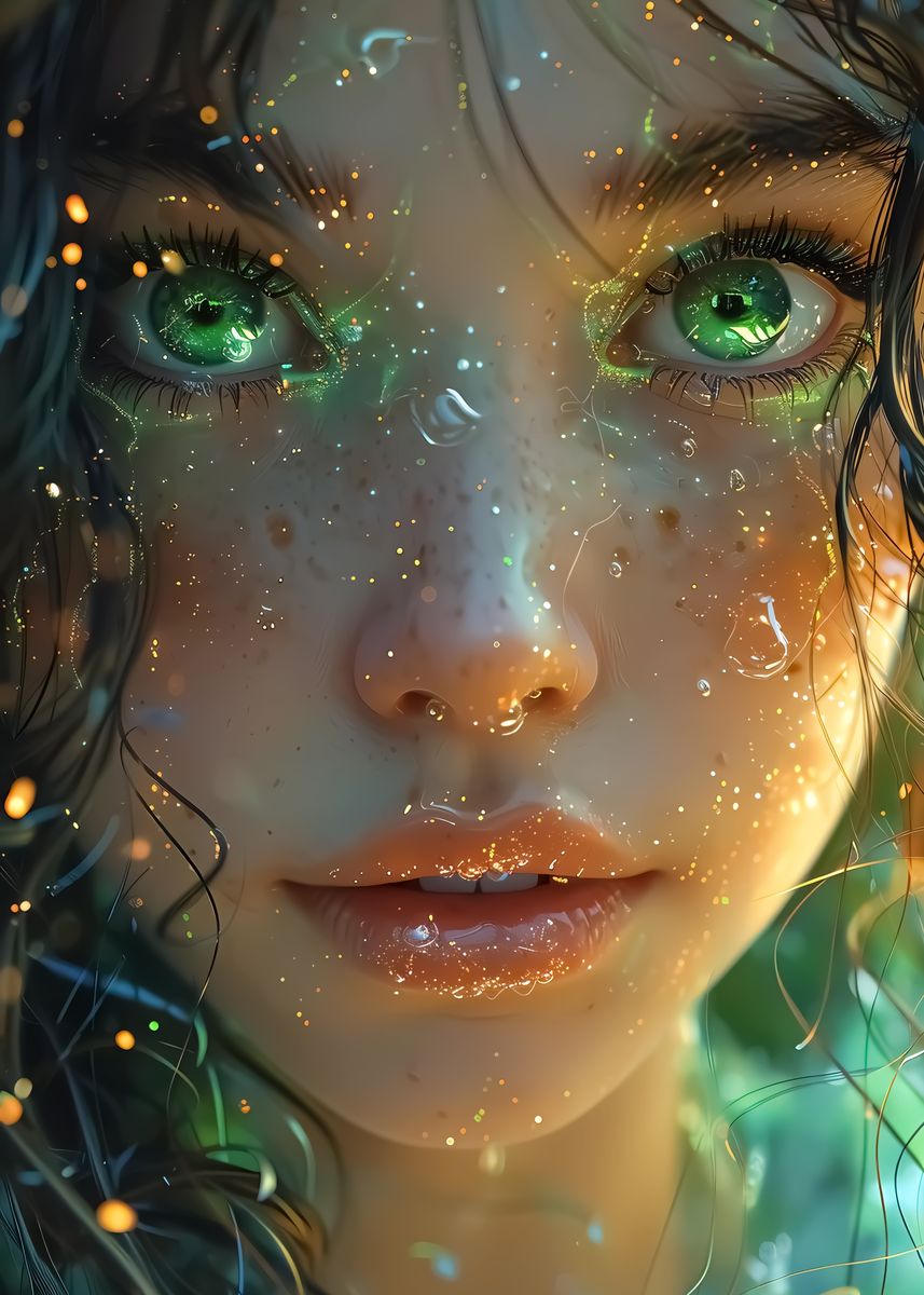 'Fantasy Dream Vision' Poster, picture, metal print, paint by ...