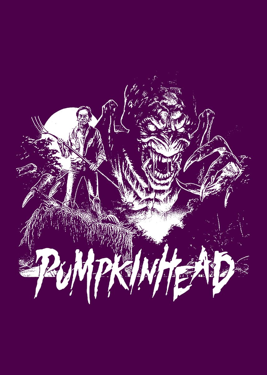 'Pumpkinhead' Poster, picture, metal print, paint by Tormentedabnormal ...