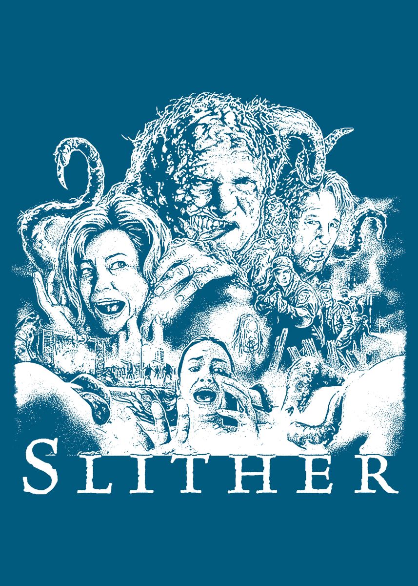 'Slither' Poster, picture, metal print, paint by Tormentedabnormal ...