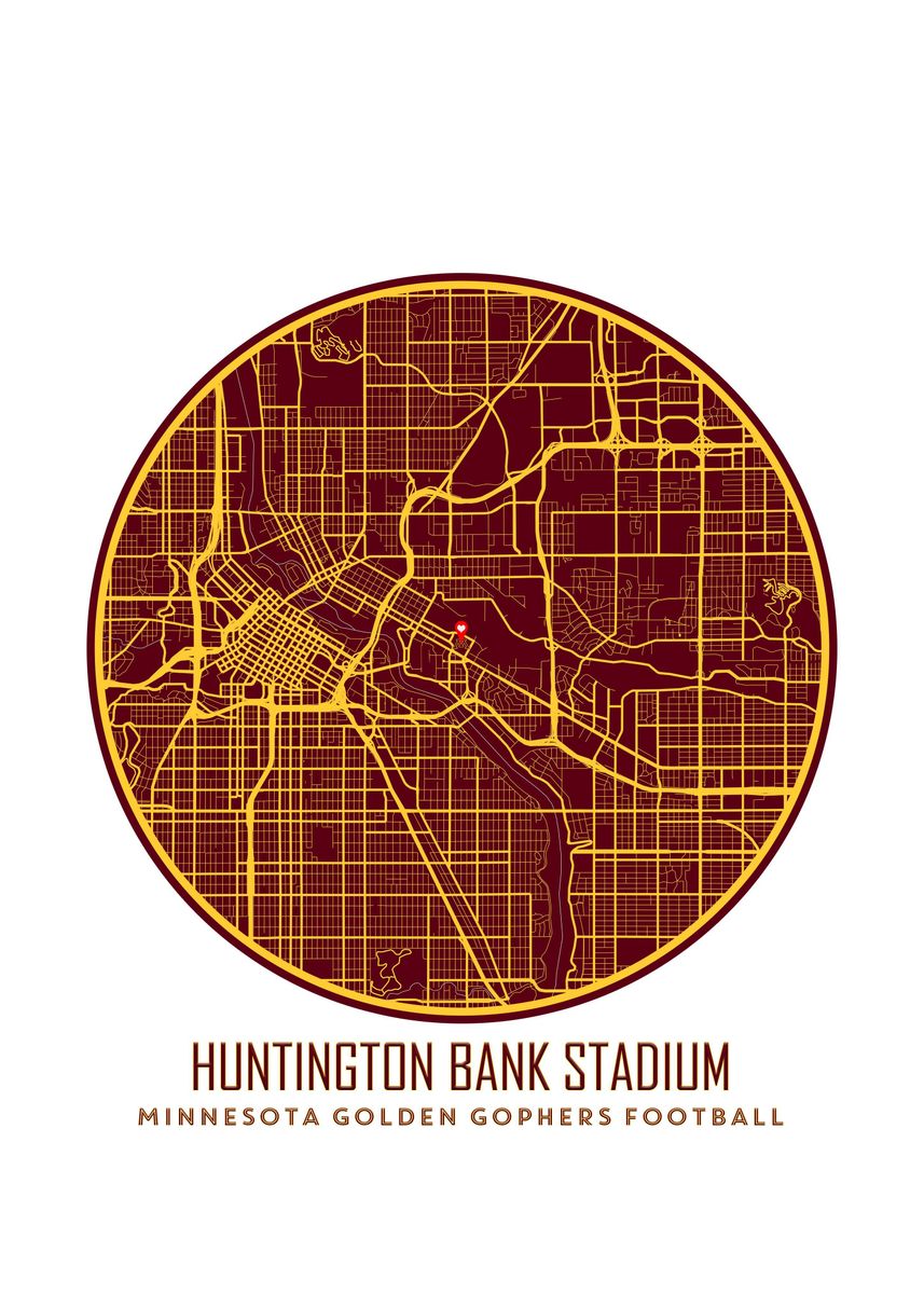 'Minnesota Golden Gophers ' Poster, picture, metal print, paint by ...