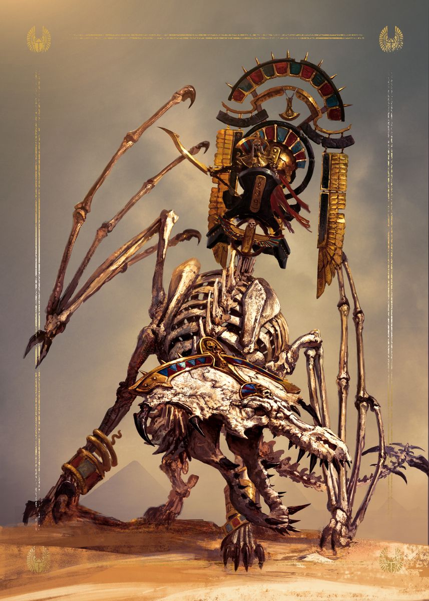 'Necrolith Bone Dragon' Poster, picture, metal print, paint by ...