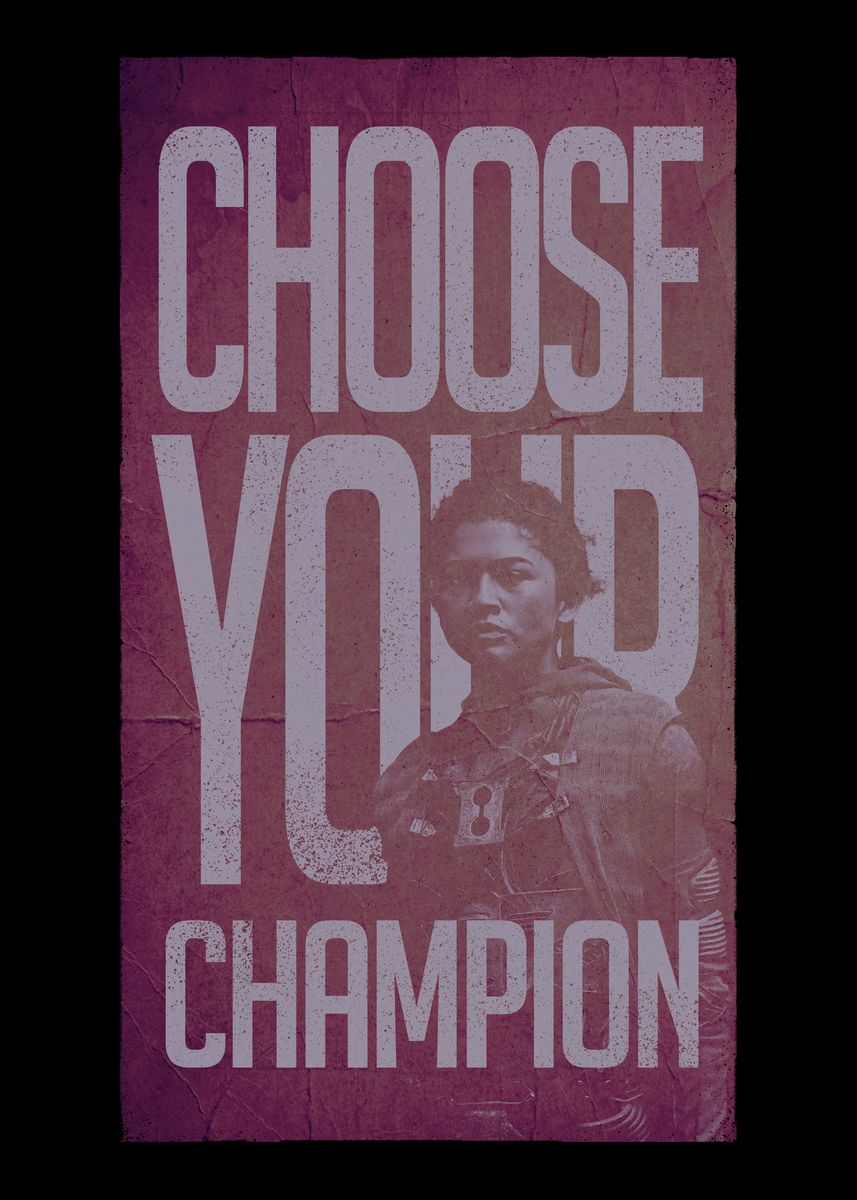 'Champion Chani' Poster, picture, metal print, paint by Dune | Displate