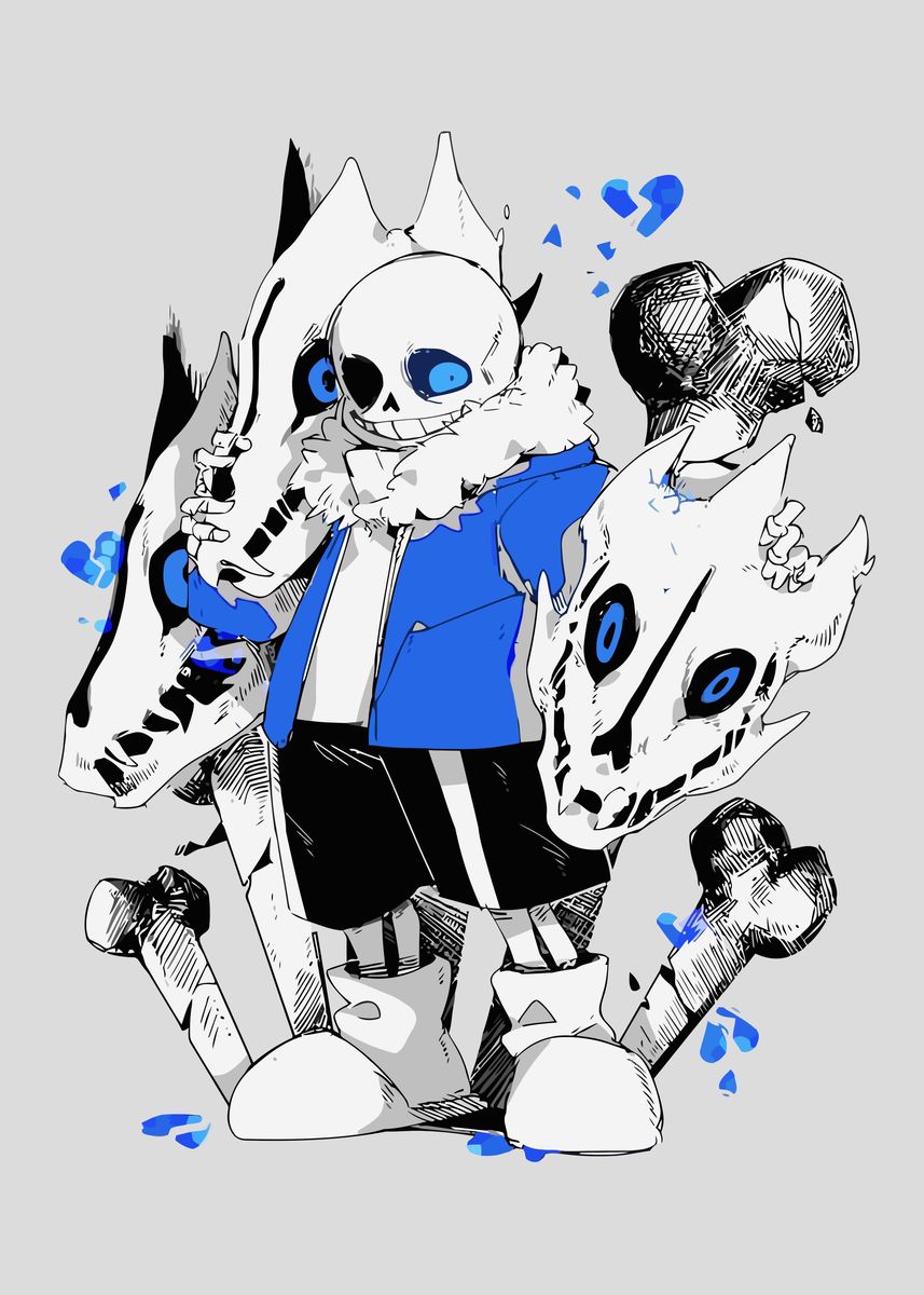 'Undertale' Poster, picture, metal print, paint by Nova Official Art ...