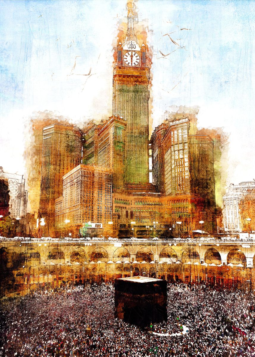 'kaaba mecca' Poster, picture, metal print, paint by awesome posters ...