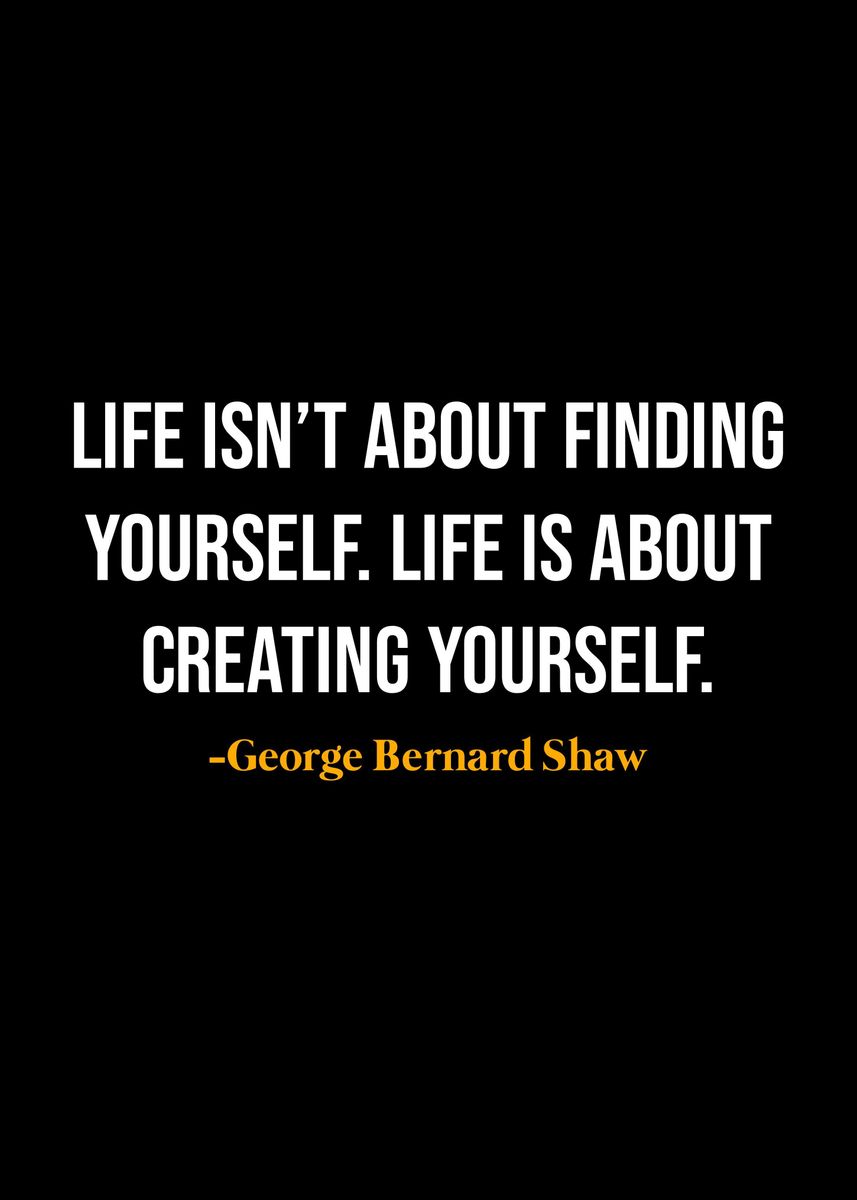 'George Bernard Shaw Quotes' Poster, picture, metal print, paint by ...