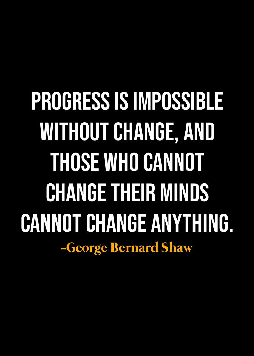 'George Bernard Shaw Quotes' Poster, picture, metal print, paint by ...