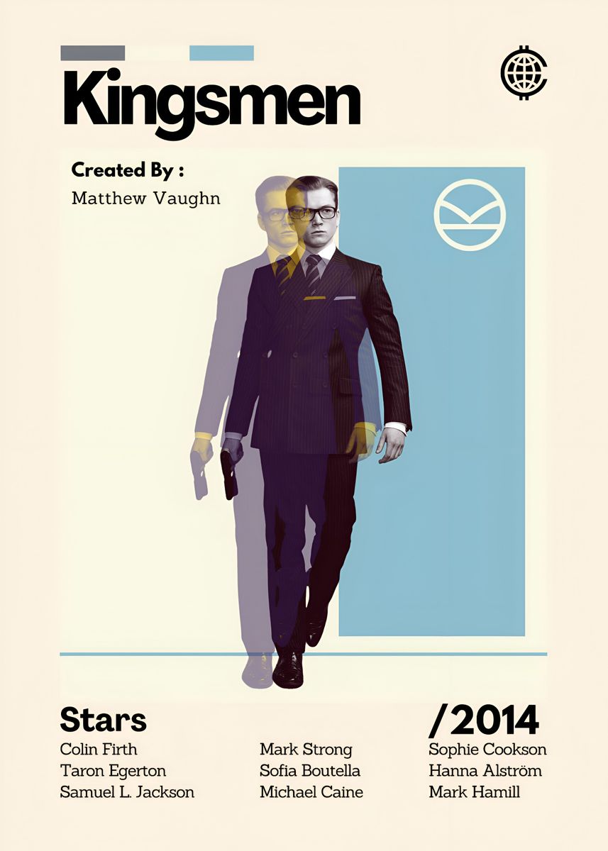 'Kingsmen Alt Poster' Poster, picture, metal print, paint by Yudha ...