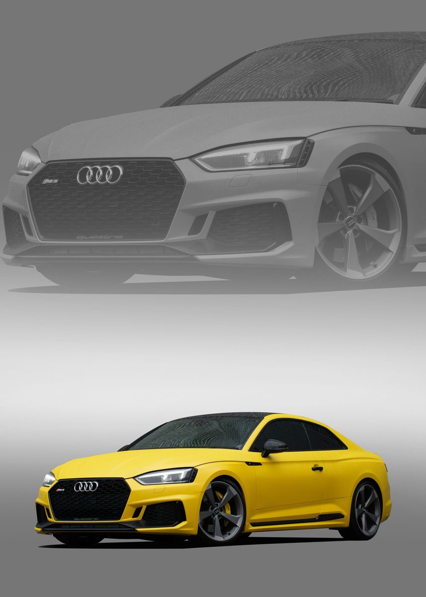 'audi rs5 poster' Poster, picture, metal print, paint by capture art ...