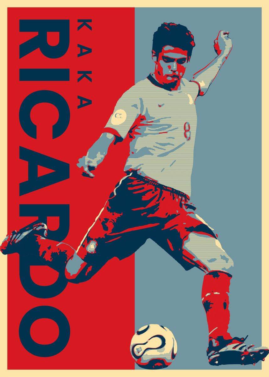 'ricardo kaka' Poster, picture, metal print, paint by awesome posters ...