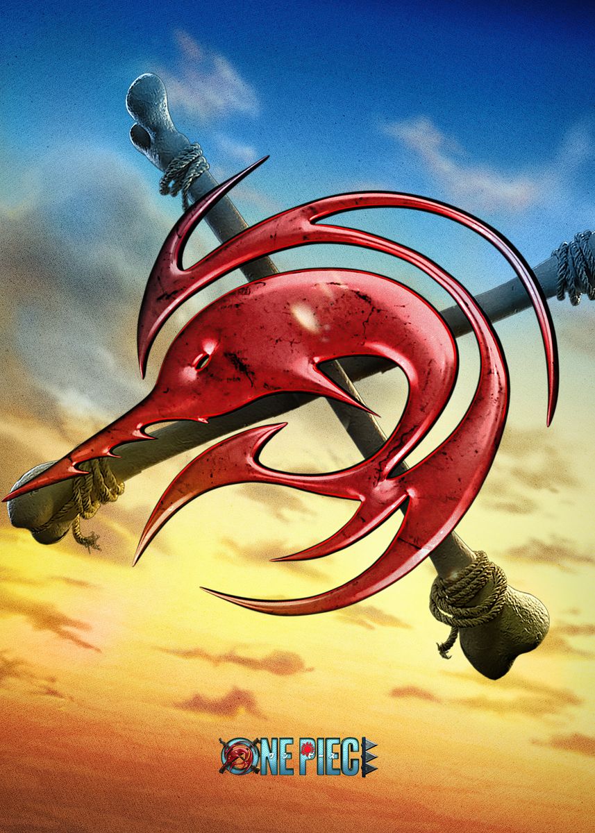 'Arlong' Poster, picture, metal print, paint by One Piece Live Action ...