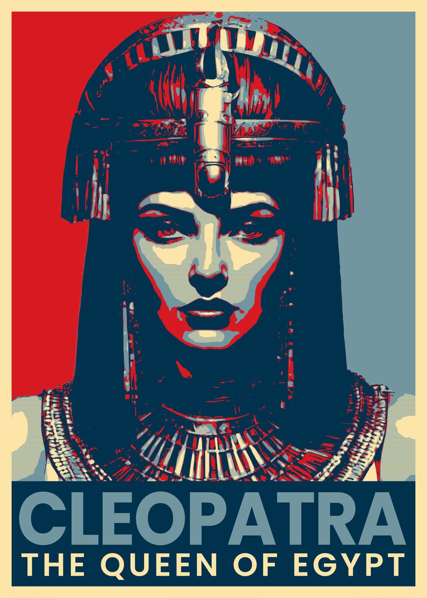'CLEOPATRA' Poster, picture, metal print, paint by awesome posters ...