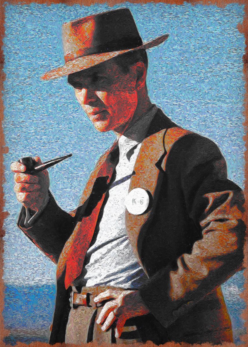 'oppenheimer' Poster, picture, metal print, paint by Top Collection ...