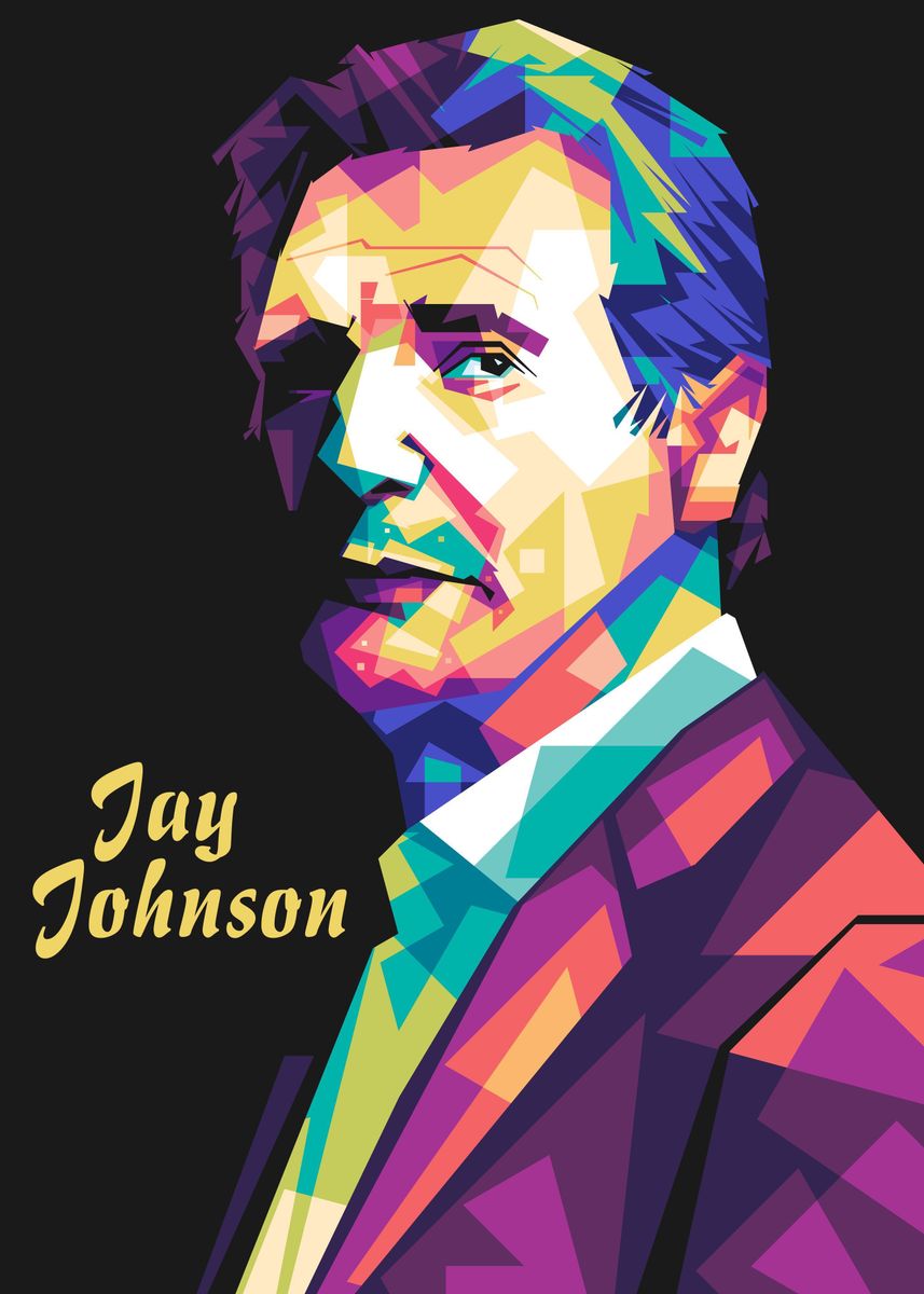 'super jay johnson' Poster, picture, metal print, paint by Asran Vektor ...