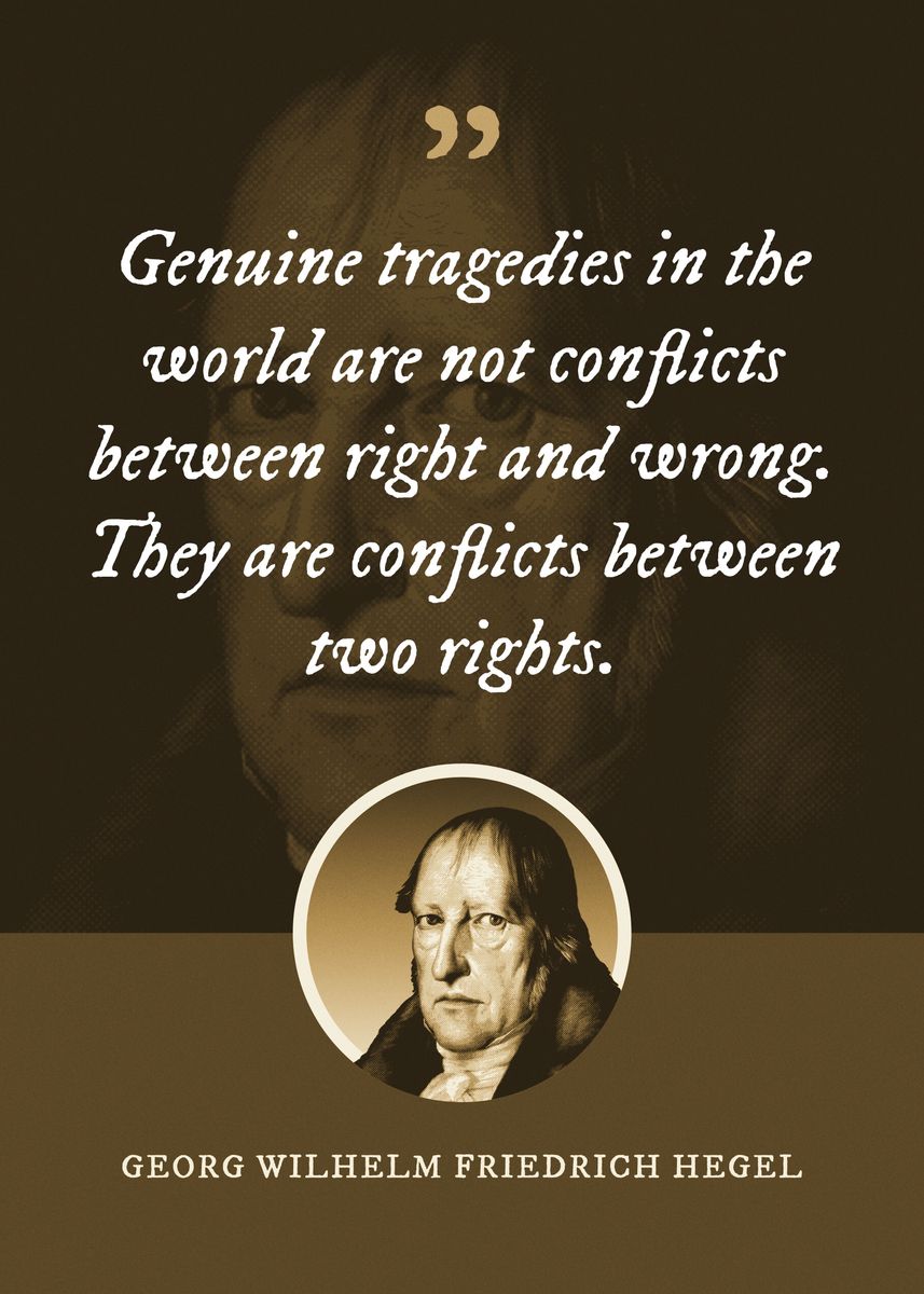 'Genuine tragedies in the' Poster, picture, metal print, paint by ...