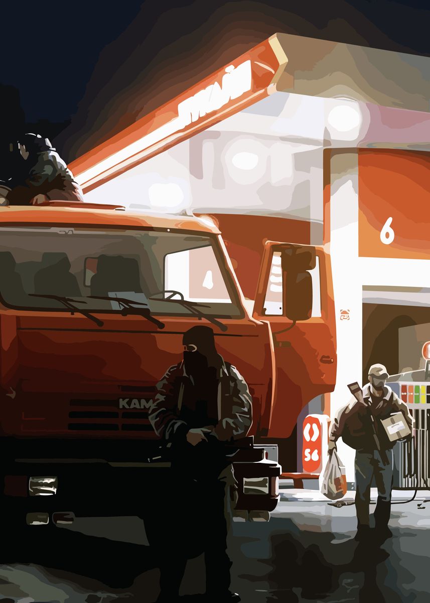 'escape from tarkov' Poster, picture, metal print, paint by afseen ...