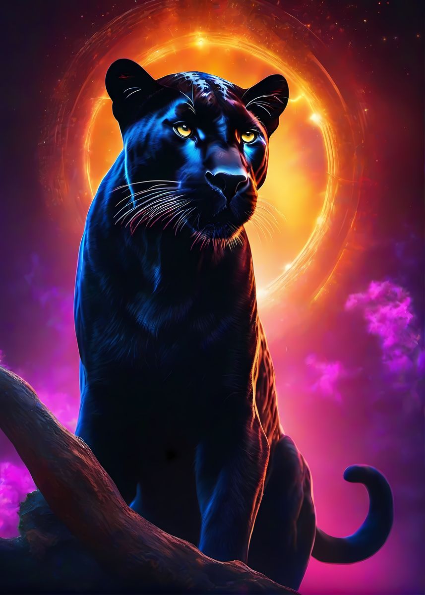 'Black Panther' Poster, picture, metal print, paint by Gon Poster ...