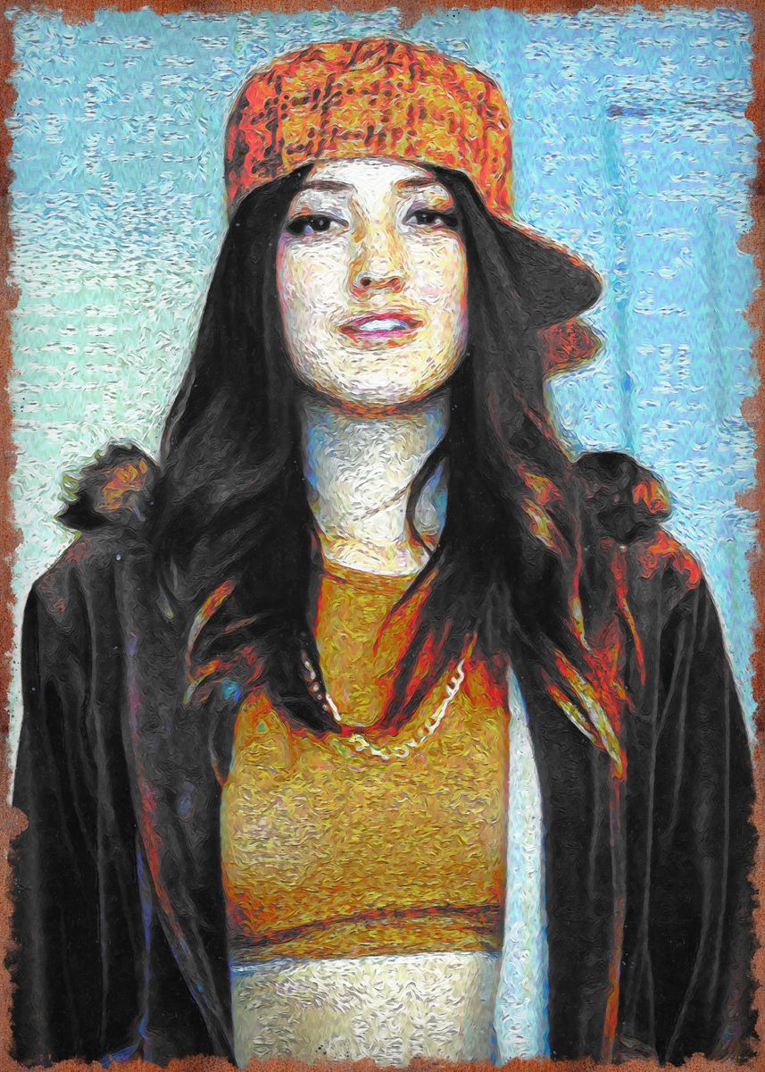 'scumbag stacy ' Poster, picture, metal print, paint by Niswa mazaya Art Prints | Displate