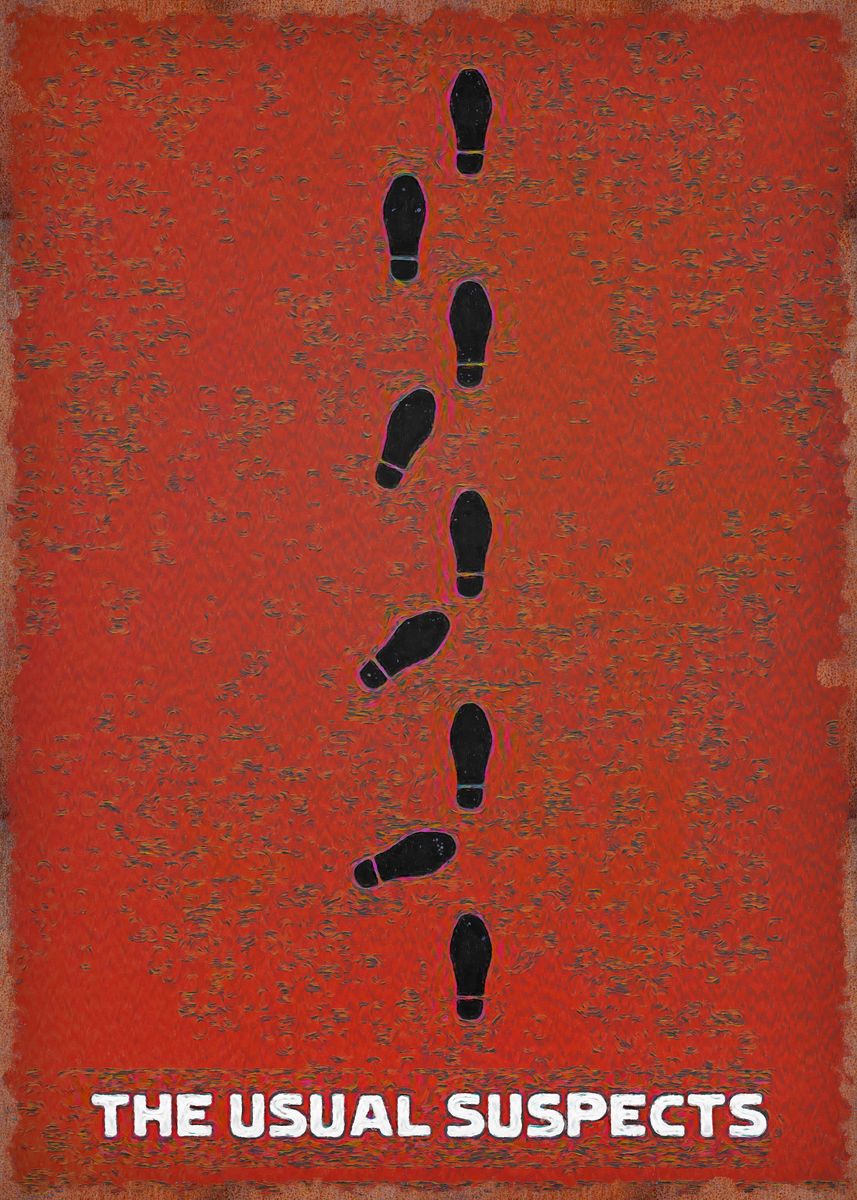 'the usual suspect' Poster, picture, metal print, paint by Most Popular ...