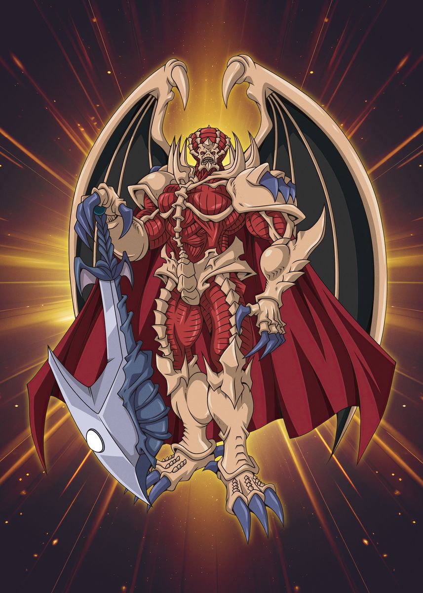 'Terrorking Archfiend' Poster, picture, metal print, paint by Yu-Gi-Oh! | Displate